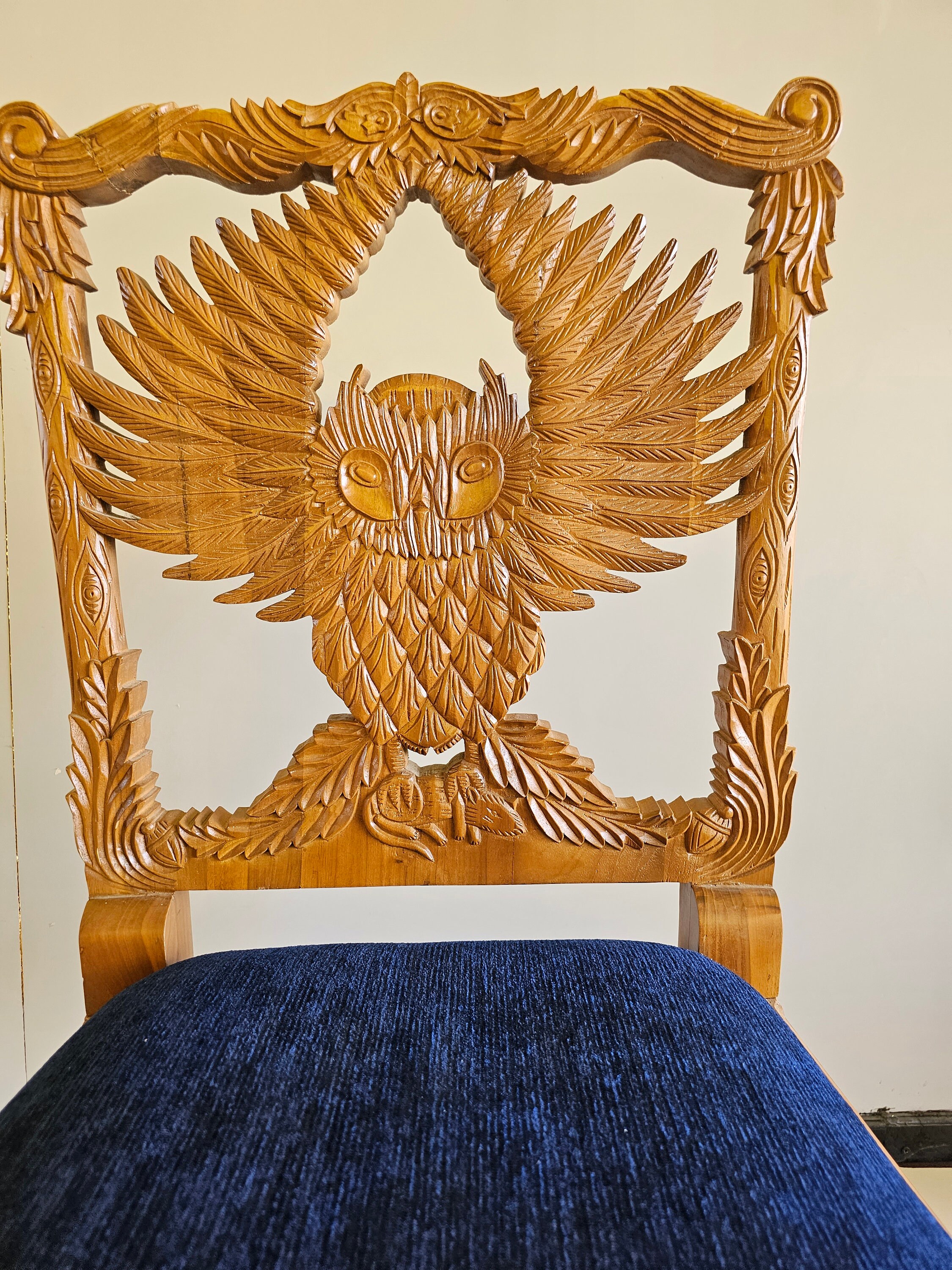 Luxury Handcarved Menagerie Owl Chair, With Fine Design in Mind ...