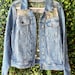 Boho Oversized Sheer Lace Embroidered Denim Jacket - Etsy New Zealand