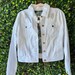 Boho Cropped Sheer Lace and Sequin Embroidered Denim Jacket - Etsy