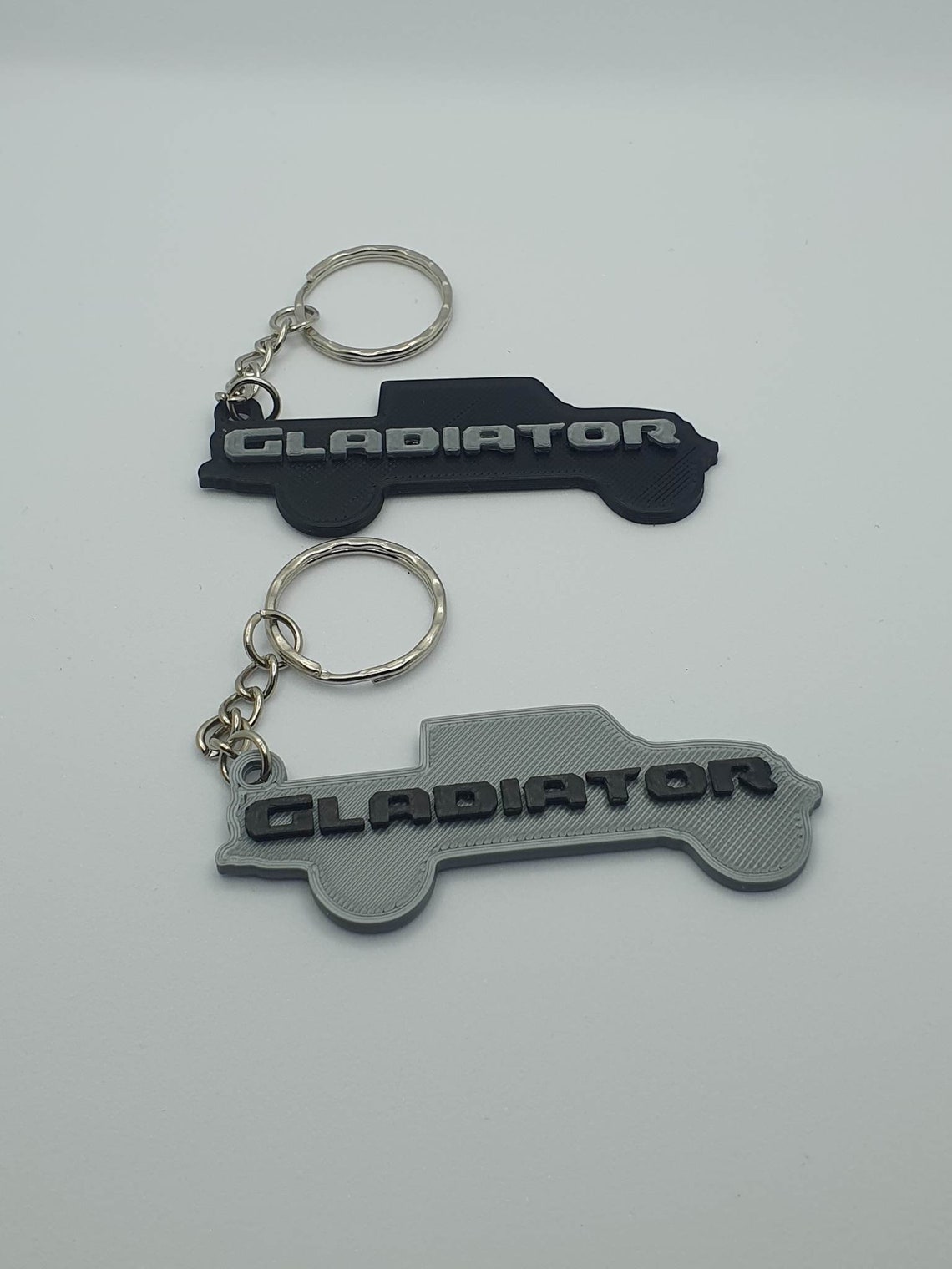Jeep 2D Keychain, Jeep Silhouette Keyring 3D Printed 4x4 Keytag - Etsy