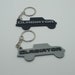 Jeep 2D Keychain, Jeep Silhouette Keyring 3D Printed 4x4 Keytag - Etsy
