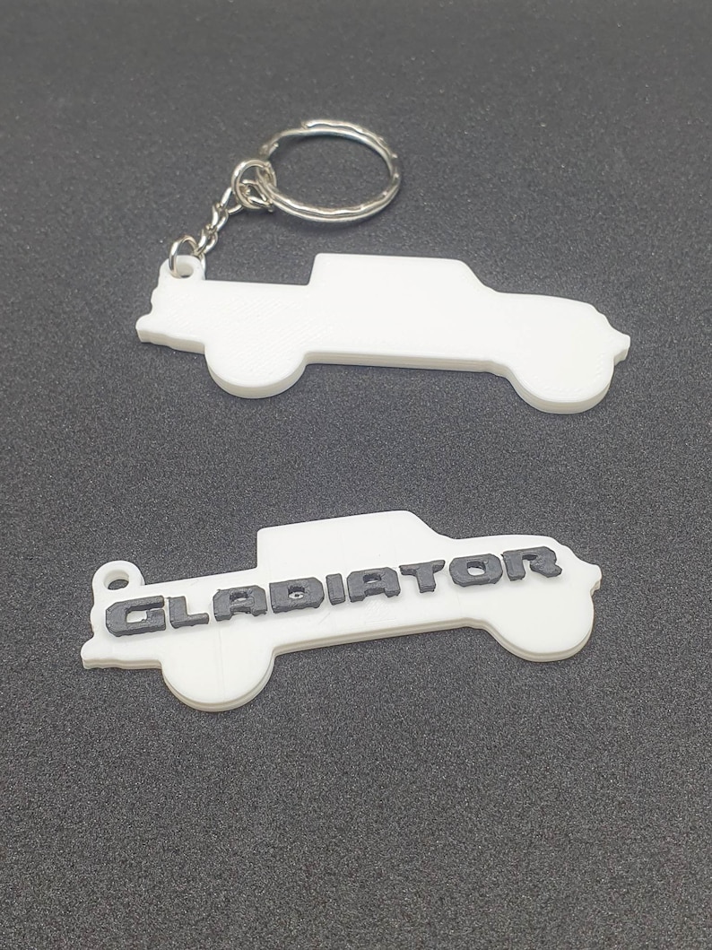 Jeep 2D Keychain, Jeep Silhouette Keyring 3D Printed 4x4 Keytag - Etsy