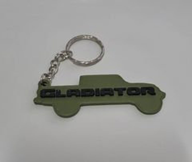 Jeep 2D Keychain, Jeep Silhouette Keyring 3D Printed 4x4 Keytag - Etsy