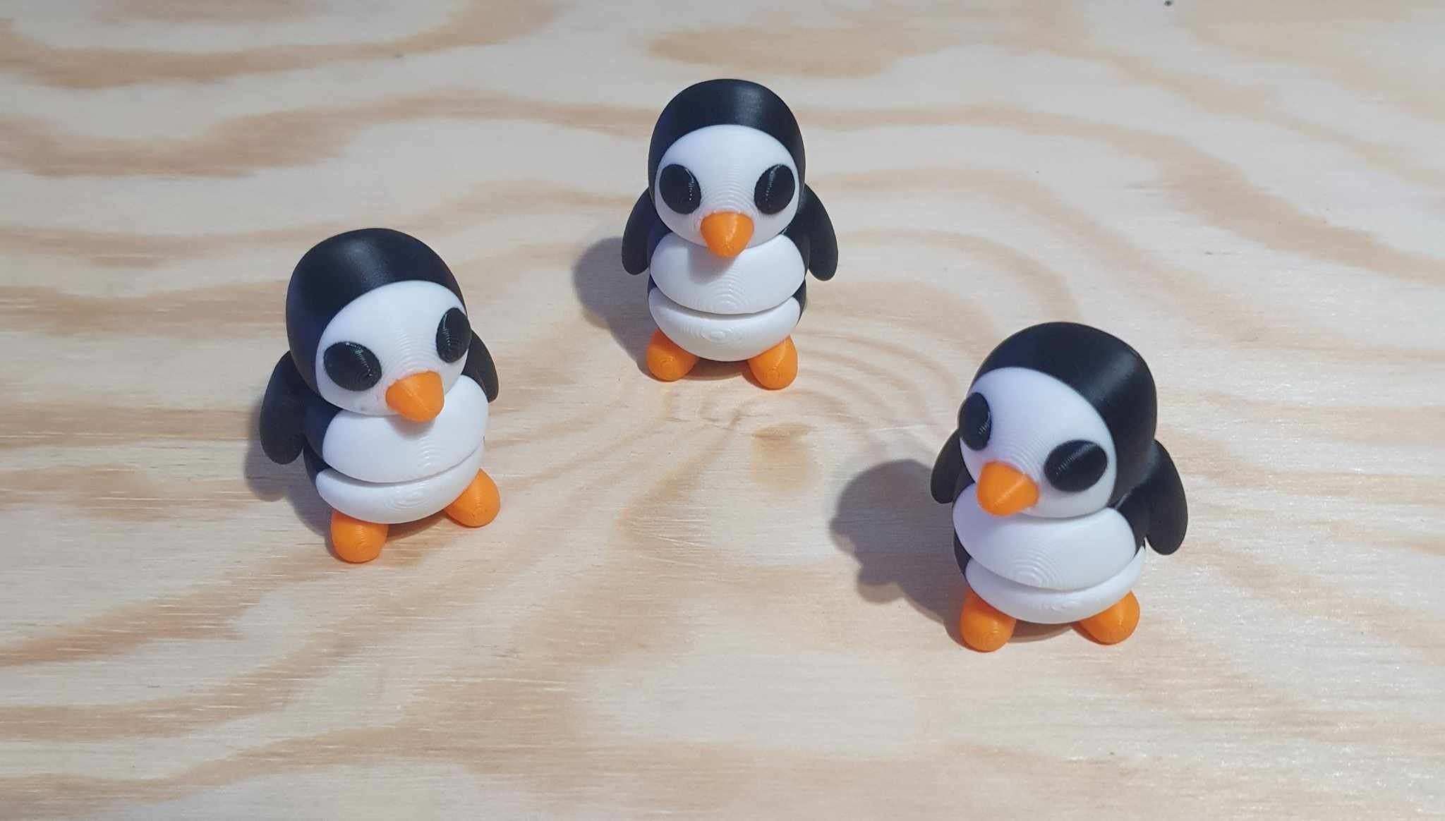 Baby Penguin Fidget Toy 3D Printed Kids - Etsy
