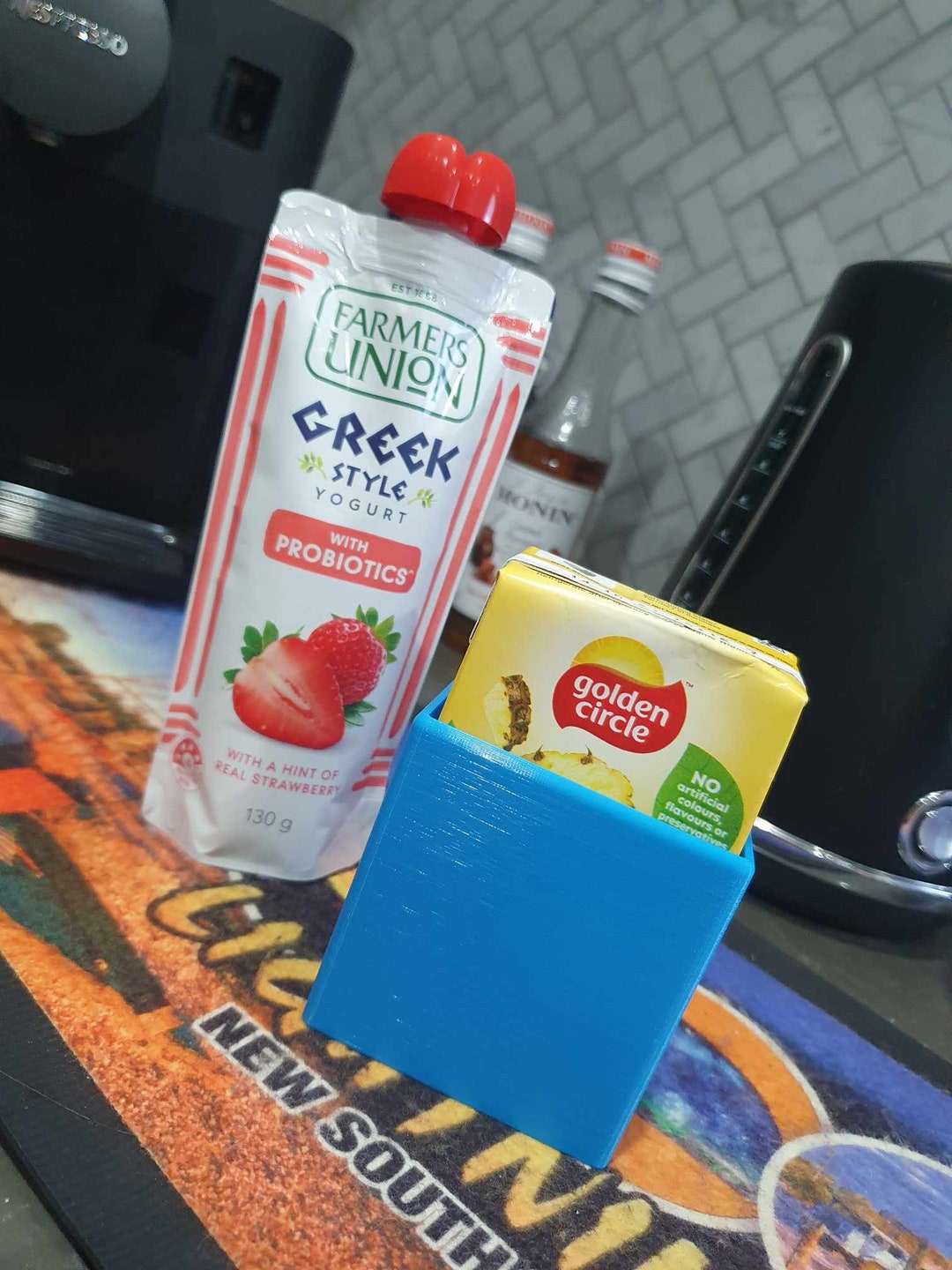 Kids Juice Box Holder | Non-squeezable for Young Kids | Toddlers | No ...