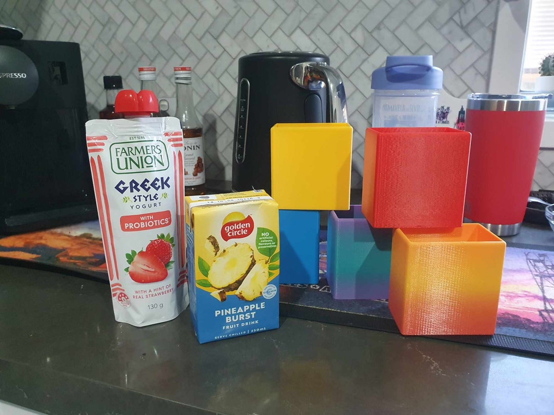 Kids Juice Box Holder | Non-squeezable for Young Kids | Toddlers | No ...