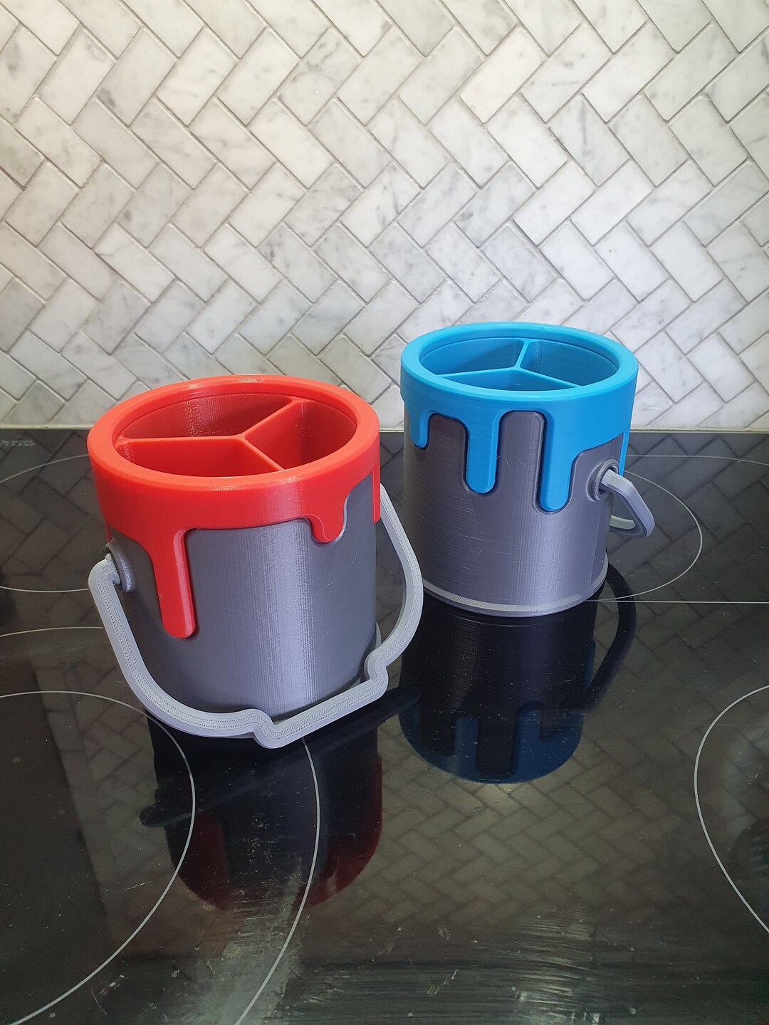 Drippy Bucket Desk Organiser Pen Holder 3D Printed - Etsy