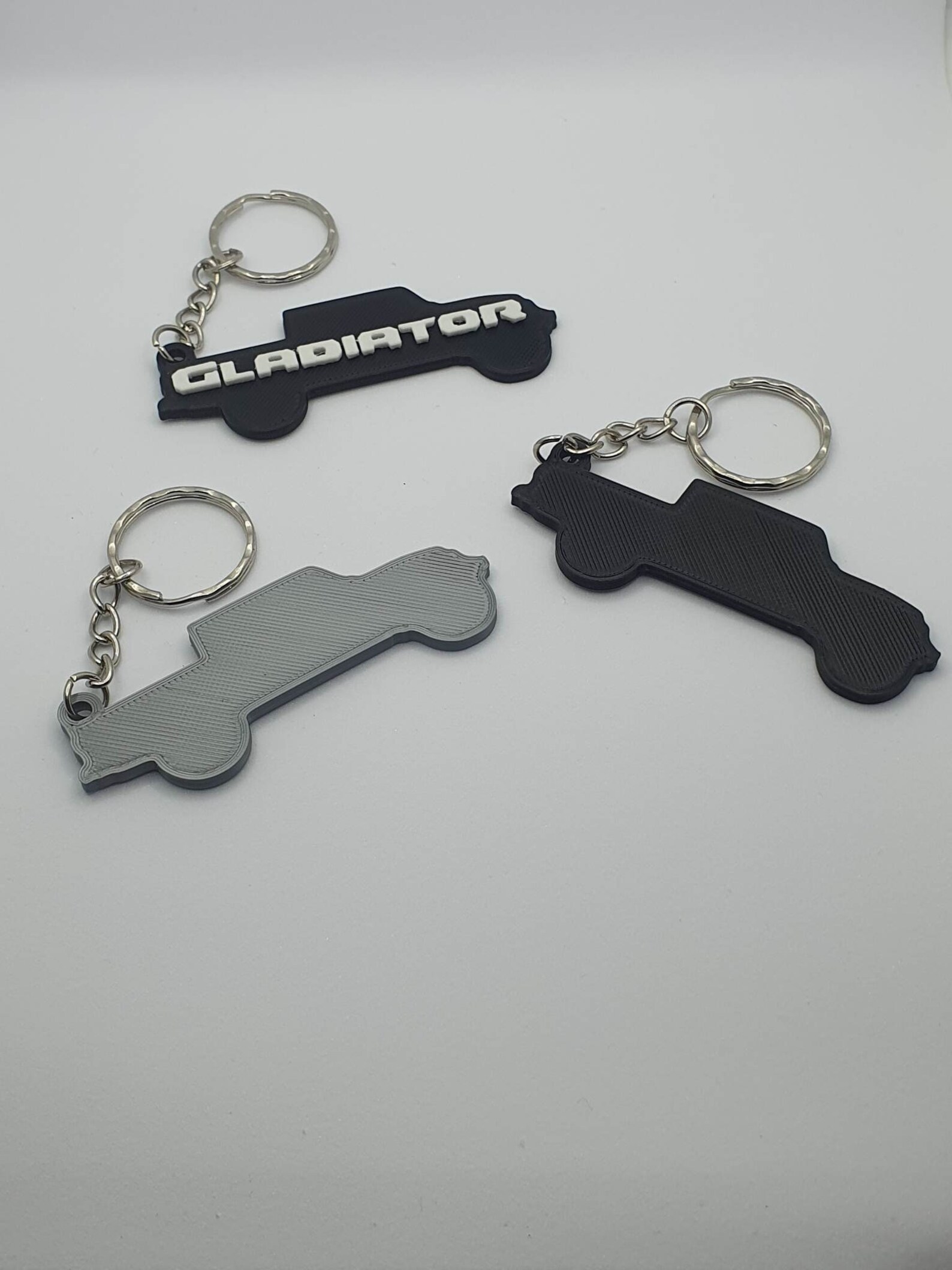 Jeep 2D Keychain, Jeep Silhouette Keyring 3D Printed 4x4 Keytag - Etsy