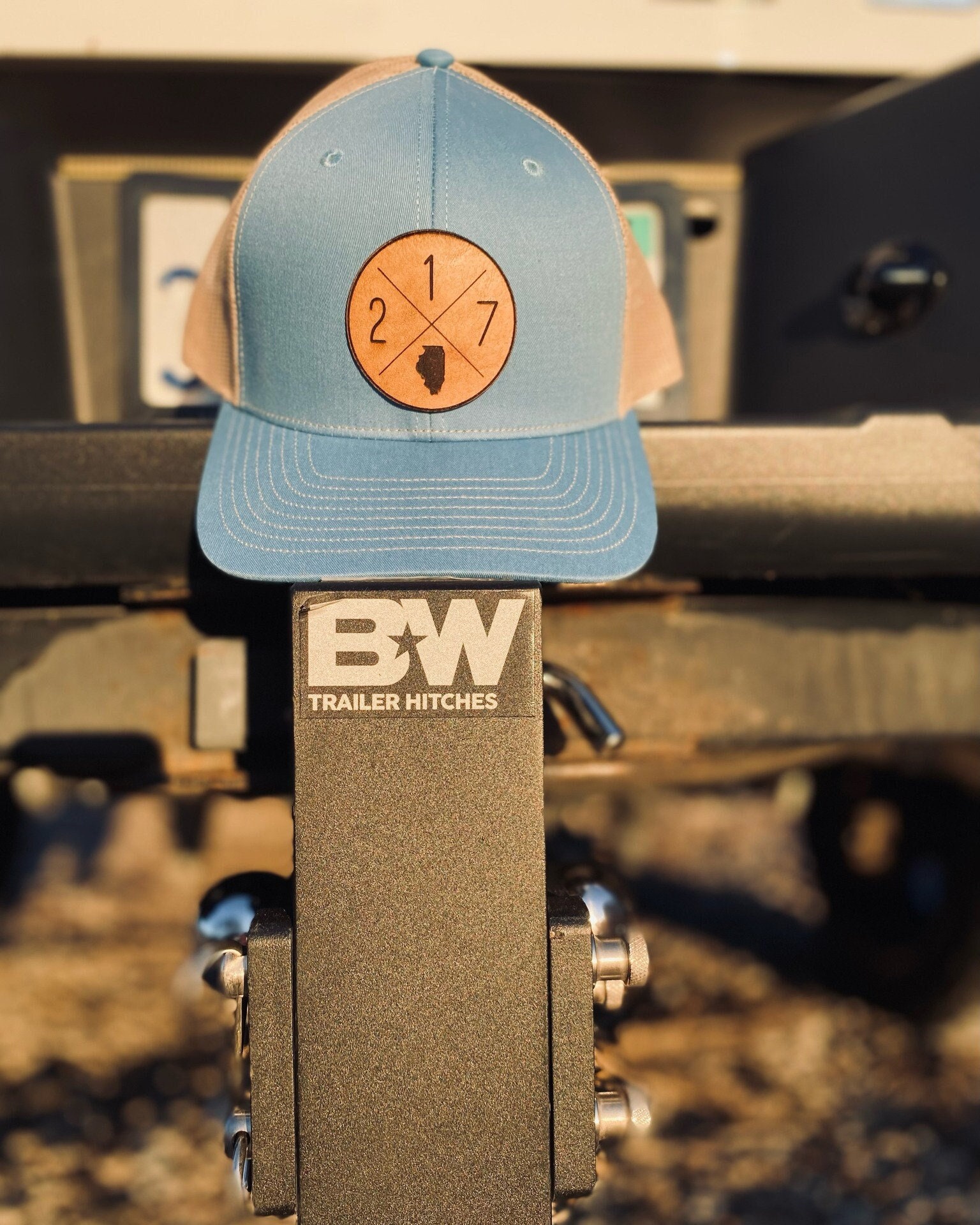 Custom Compass Leather Patch Hat, Personalized Leather Patch ...