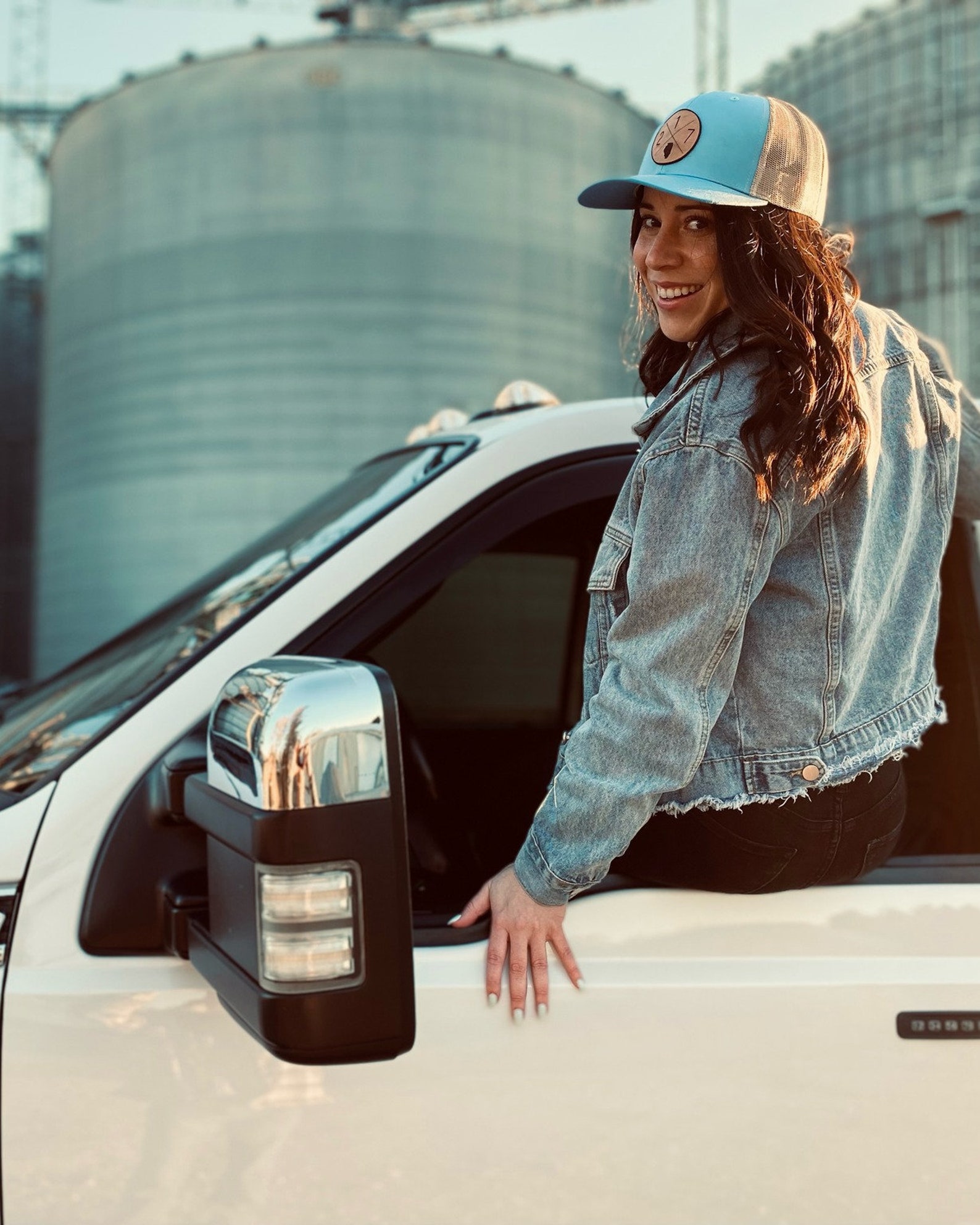 Custom Compass Leather Patch Hat, Personalized Leather Patch ...
