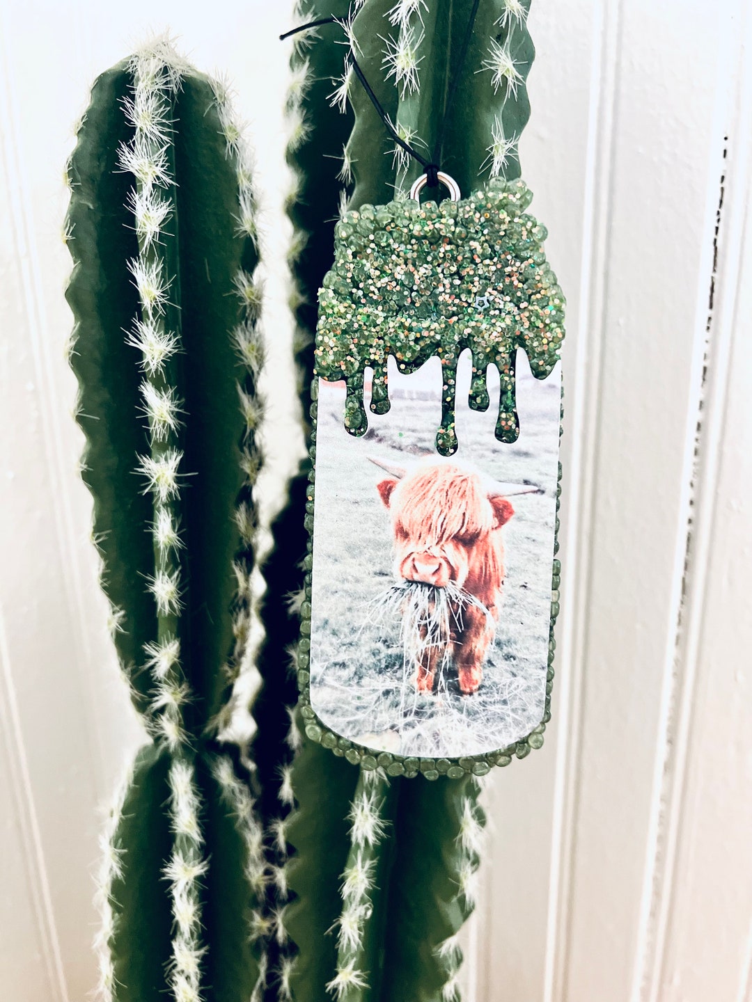 Highland Cow Car Freshie | Cow | Highland | Drip Can | Western - Etsy