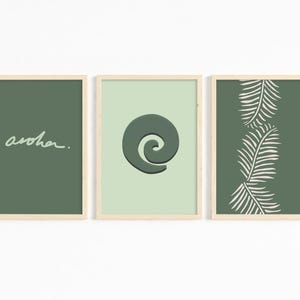 Maori | 10 X Polynesian and Pacific Island Modern Art Pattern| Green ...