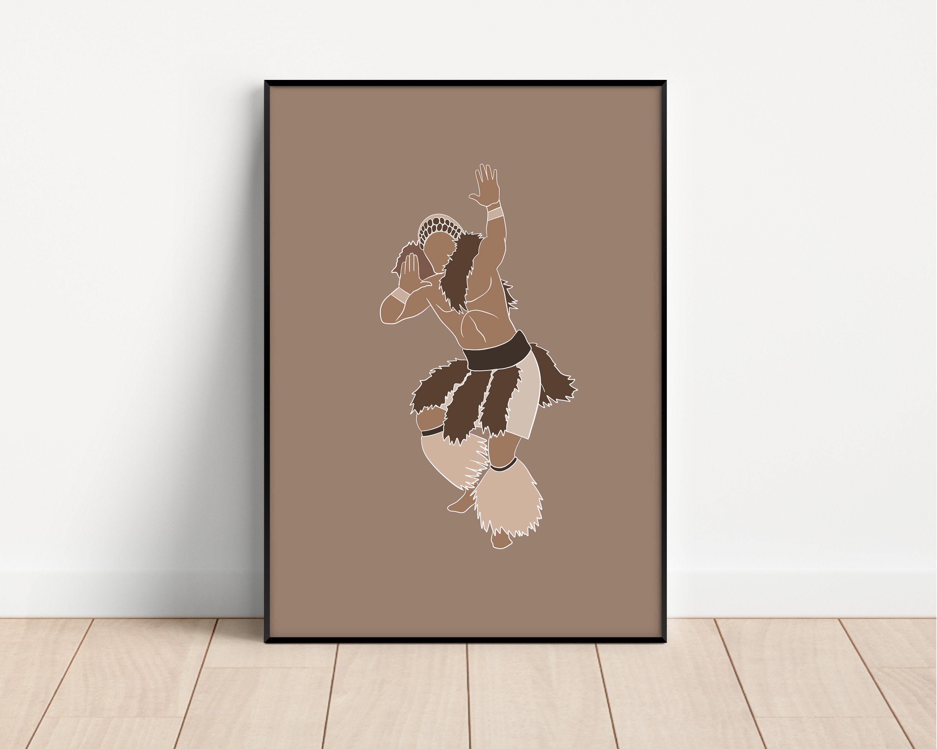 Samoan Boy/man Island Dance Boy Series Polynesian Pacific Islands Print ...