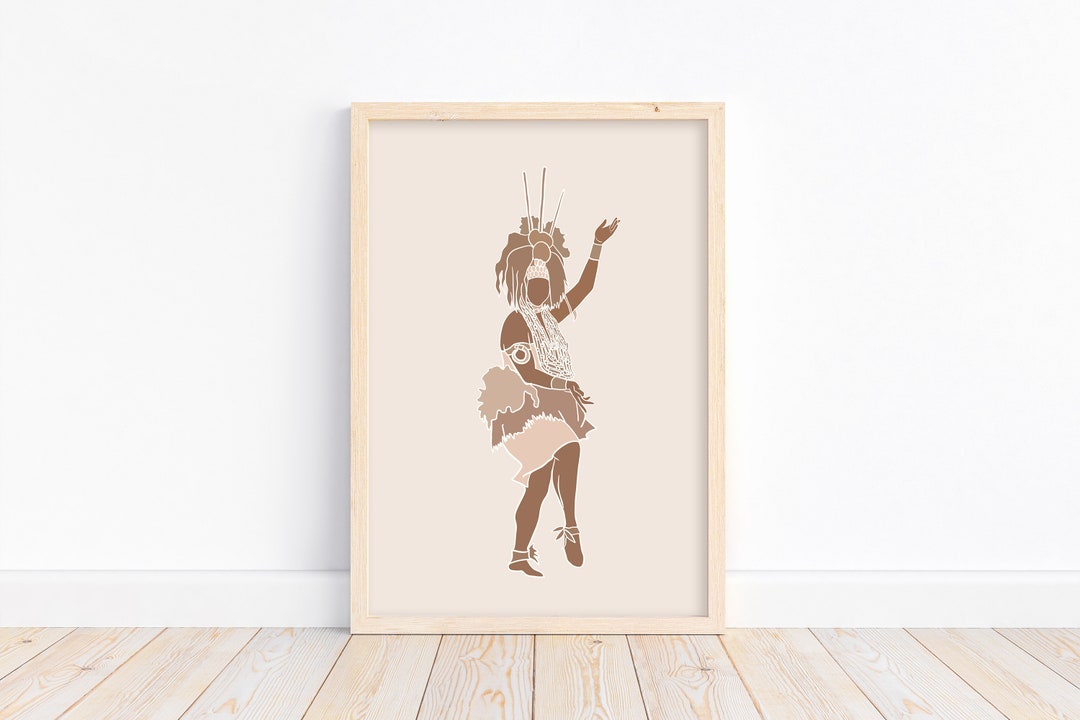 Samoan Girl 3|island Girl Series| Polynesian| Pacific Islands Print ...