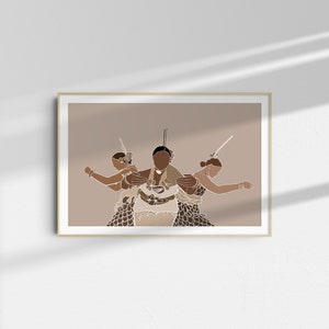Tongan Tauolunga Dance Print: Polynesian Pacific Art (digital Download ...