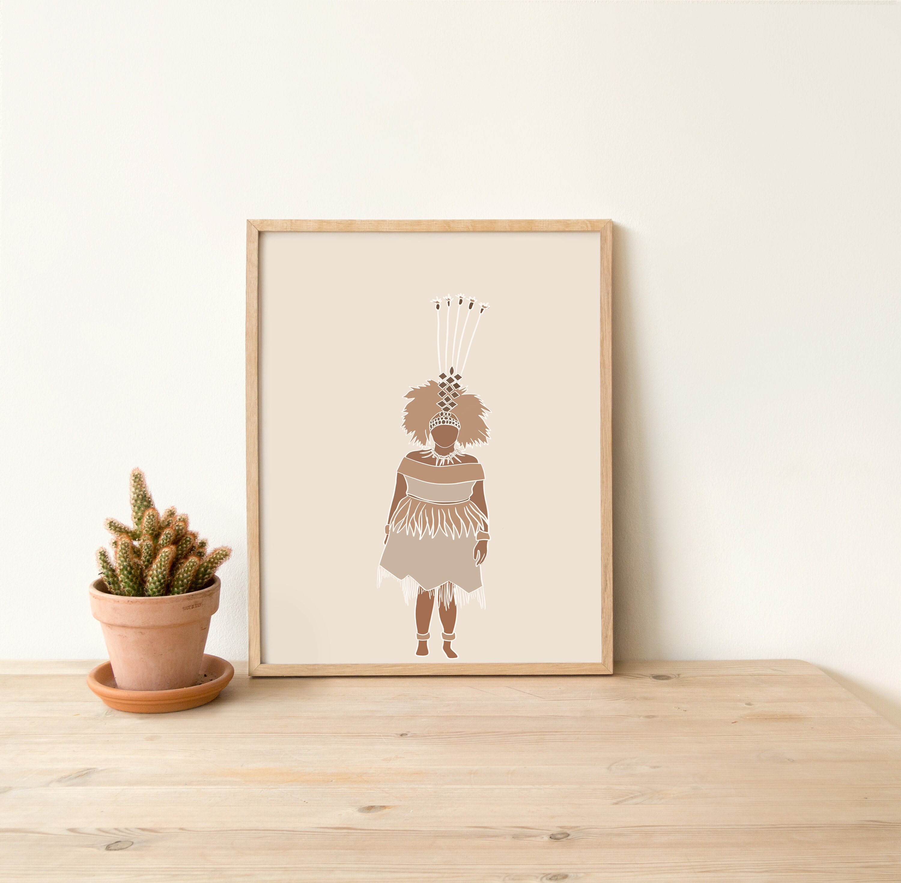 Samoan Woman Island Woman Series Polynesian Pacific Islands - Etsy ...