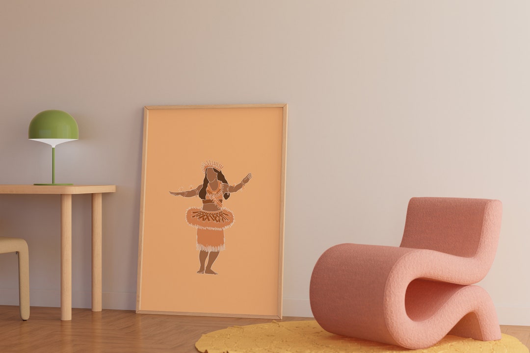 Kiribati Girl - Island Girl Series, Micronesian Pacific Islands Print ...