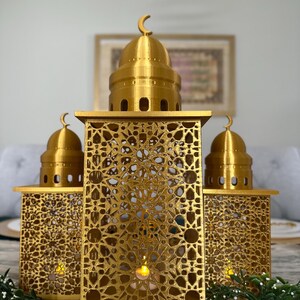 Fanoos Ramadan Lantern: Islamic Decor With LED; Ramadan Decor; Eid ...