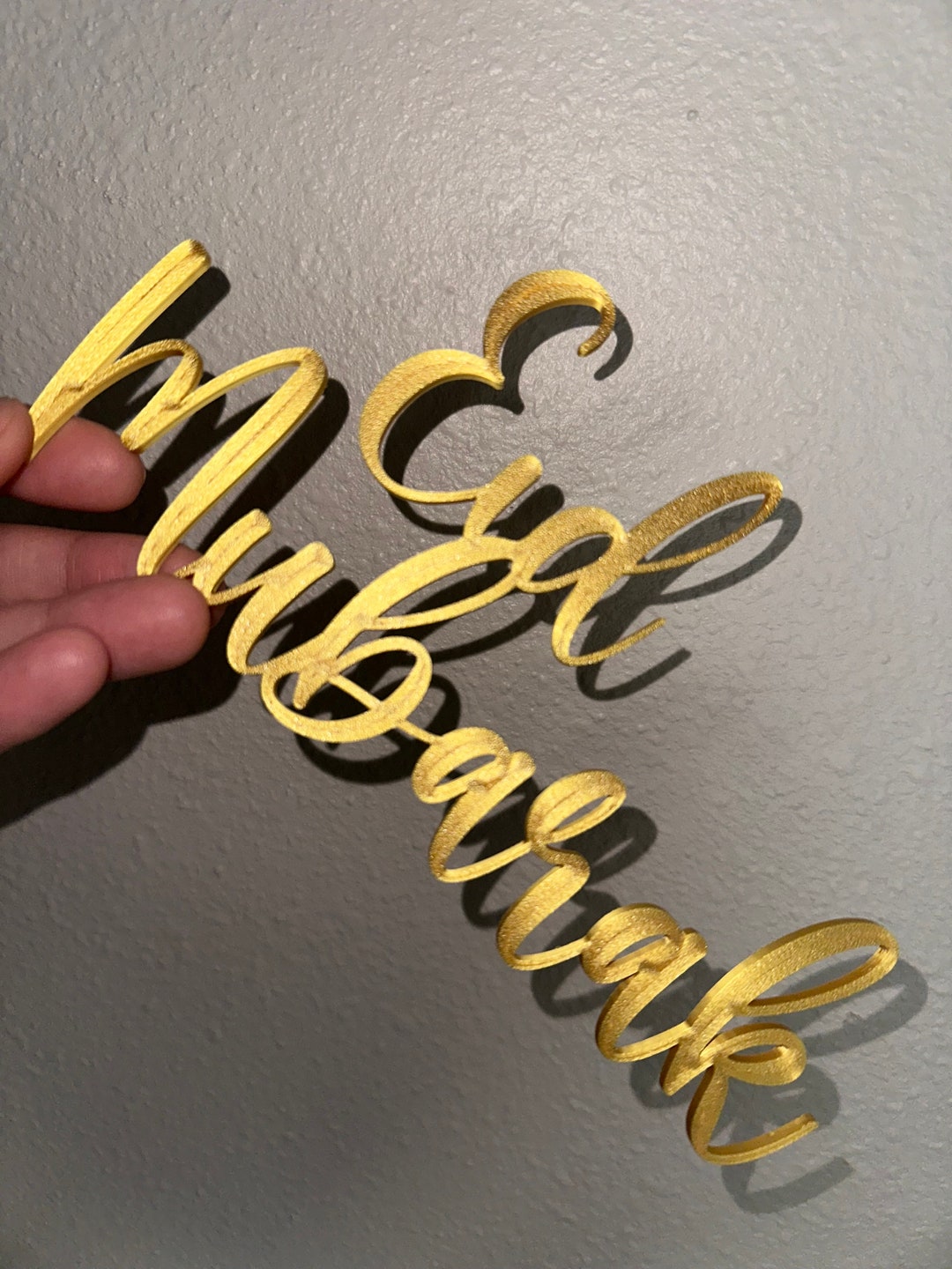 Customized 3D Printed Ramadan/name Tags for Place Setting, Cursive ...