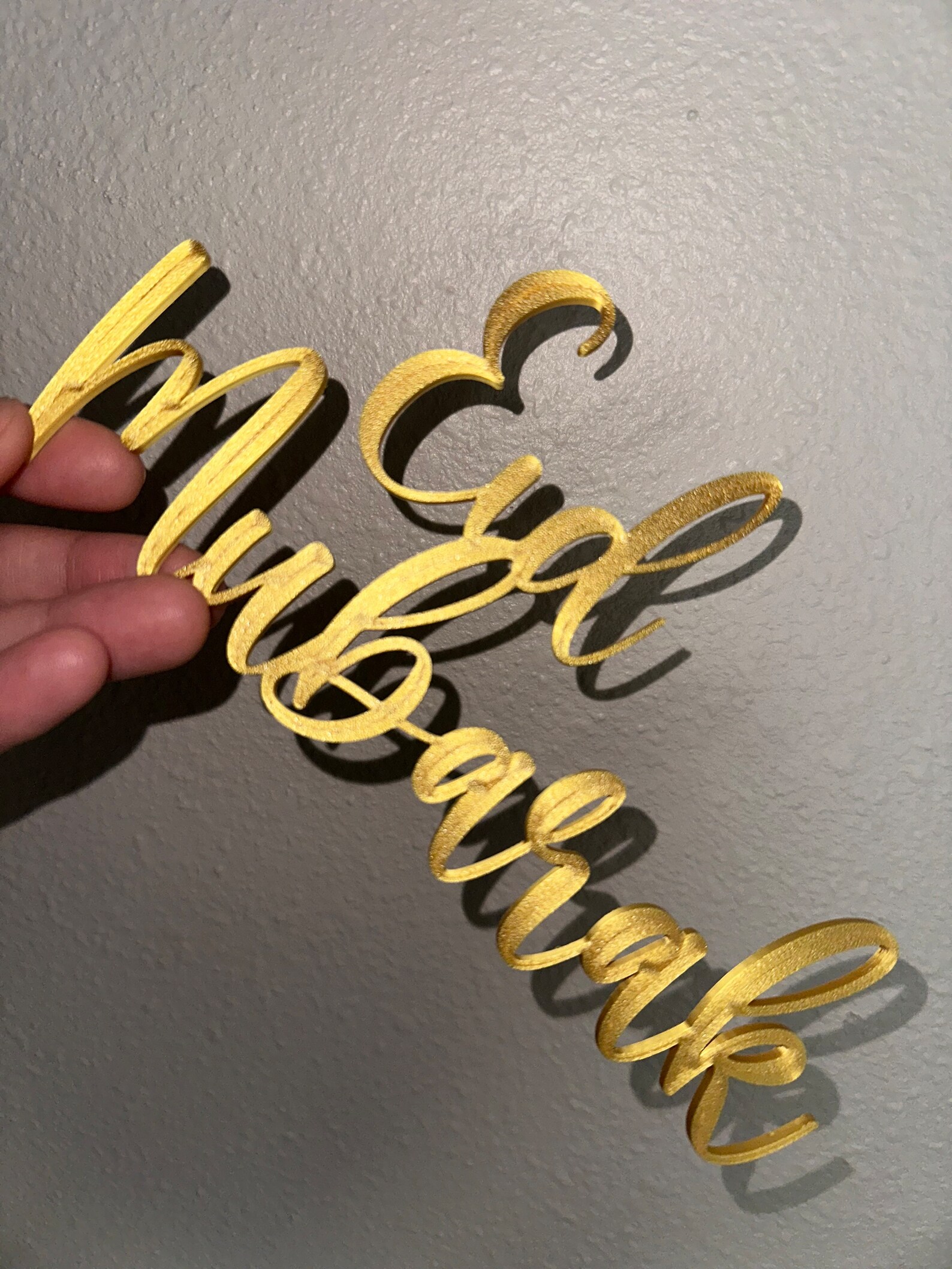Customized 3D Printed Ramadan/name Tags for Place Setting, Cursive ...