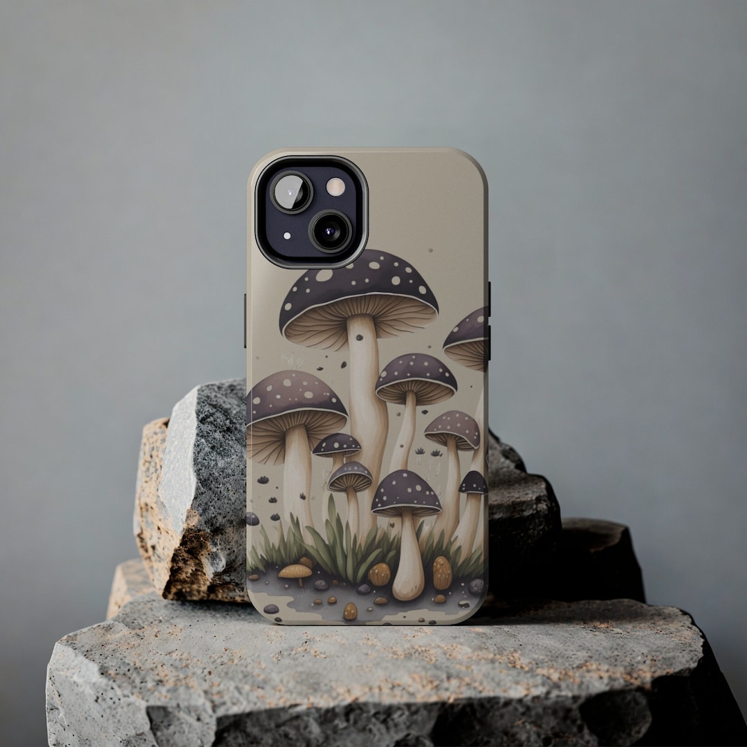 Mushroom Phone Case, Tough Case, Cottagecore Phone Case, Mushroom ...