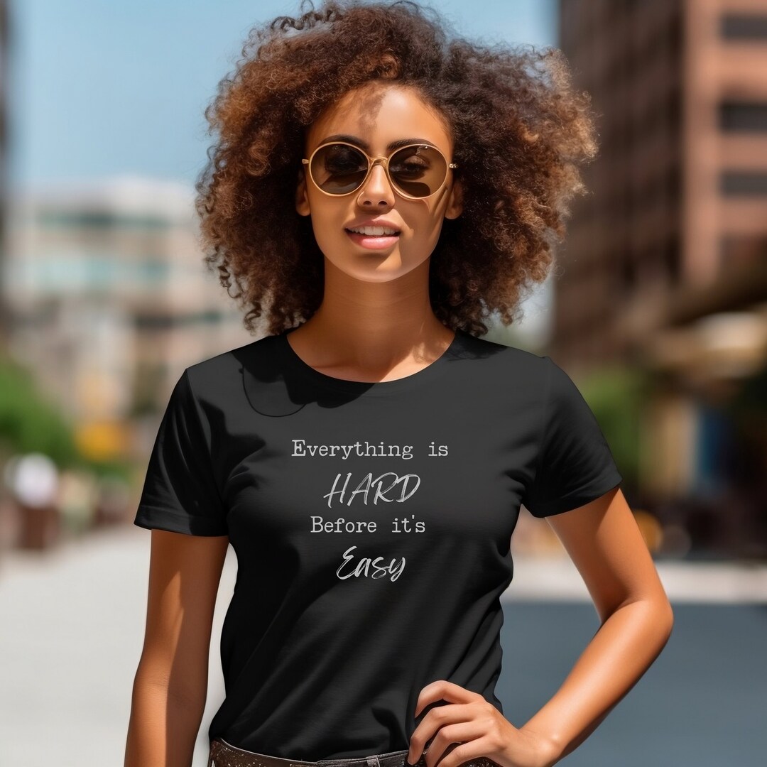 Encouraging Quote T-shirt: Positive Message Graphic Tee - Etsy
