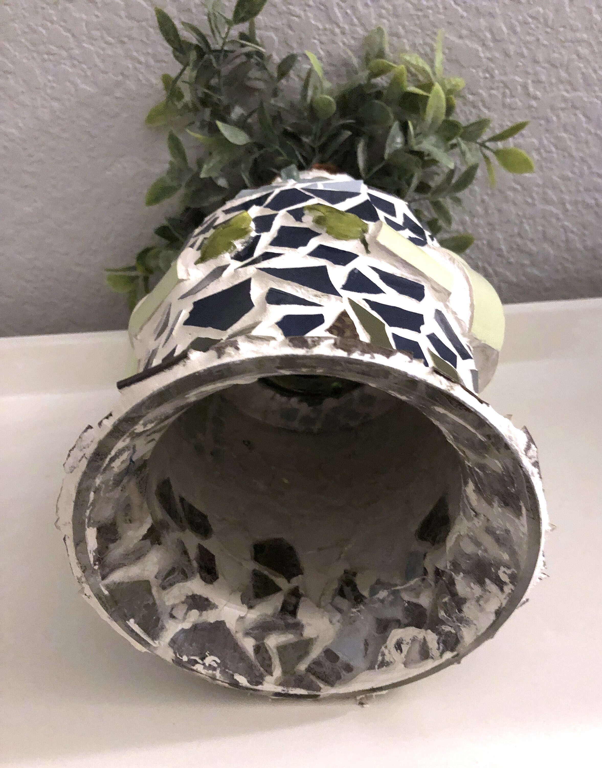 Mosiac Garden Man Planter - Etsy