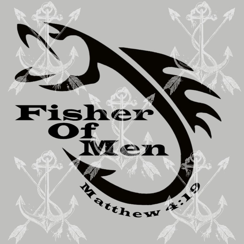 Fisher of Men Hook SVG - Etsy