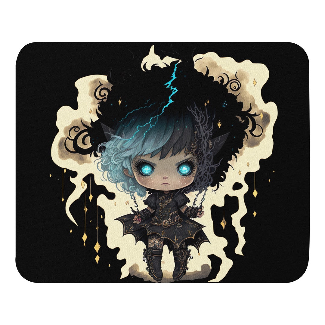Lightning Chibi Pixie Mouse Pad - Etsy