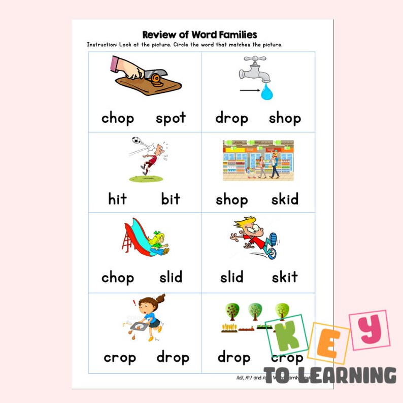 CVC Words Plus Double Ending Consonants Worksheets With More Than 500 ...