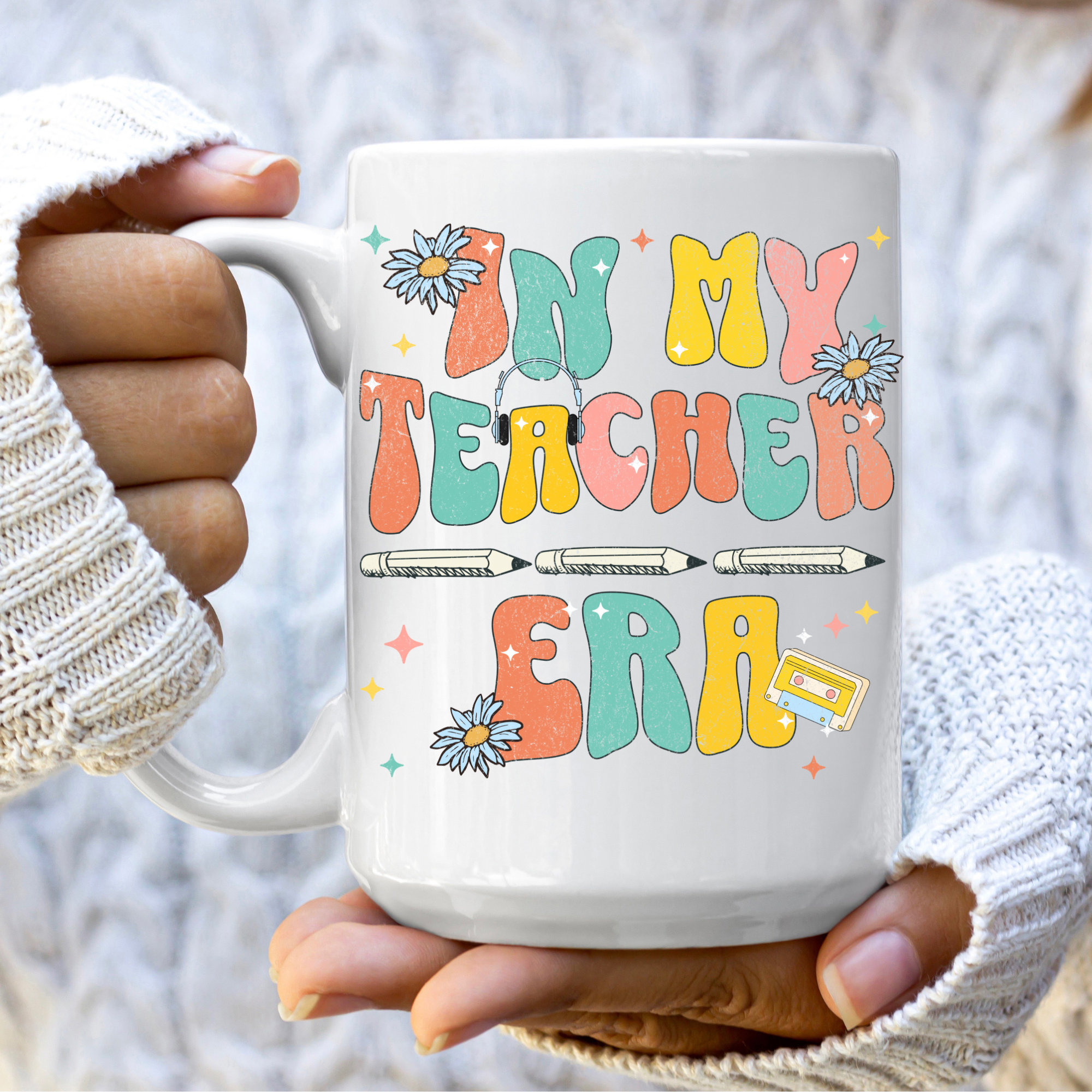 In My Teacher Era Png Retro Teacher Era Png Cool Teacher - Etsy