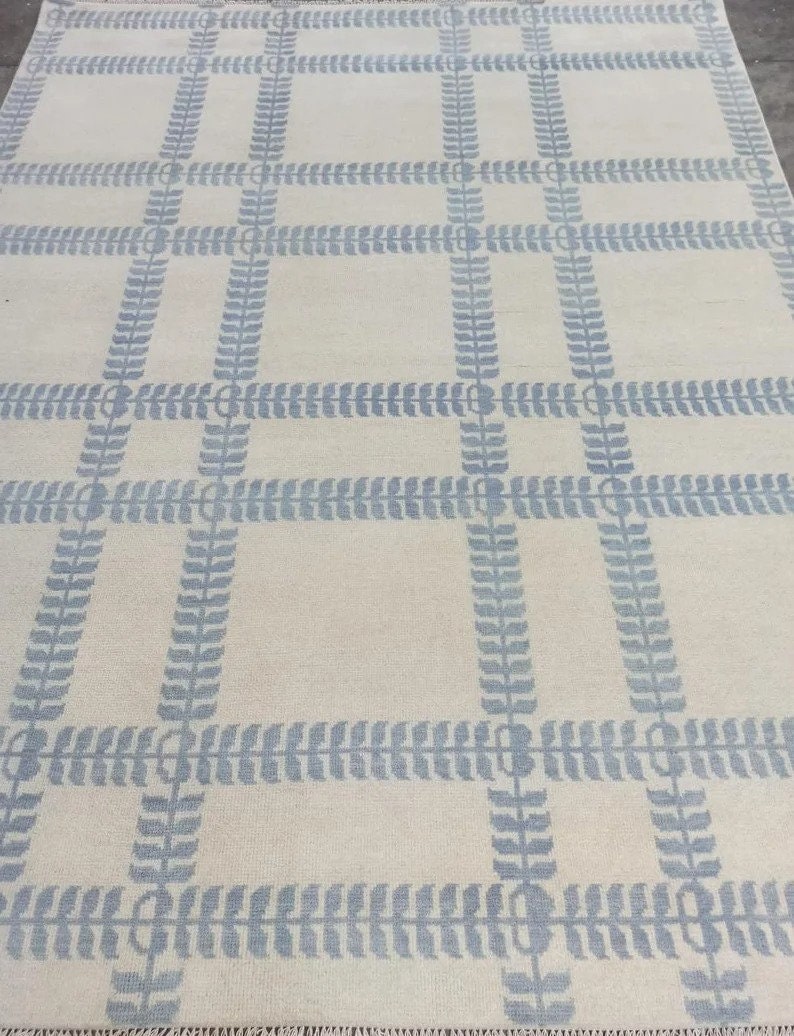 Oushak Rug Hand Knotted 8x10 9x12 10x14 Wool Traditional - Etsy