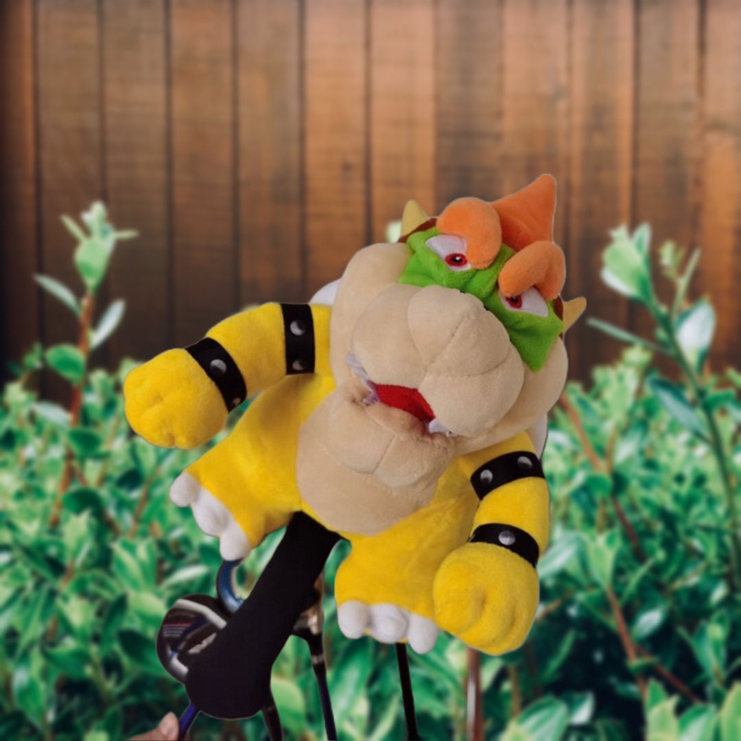 Bowser Golf Fairway Wood Cover Plush Bowser Character - Etsy