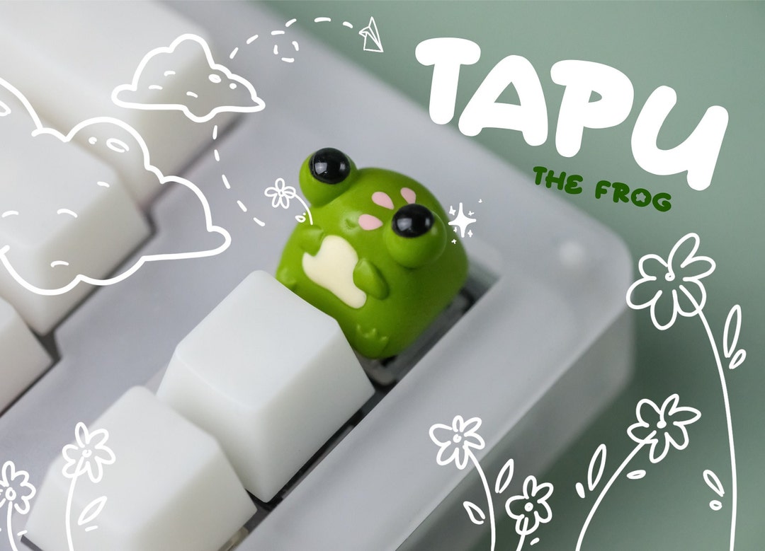 Frog Keycap Artisan Resin Keycap Keyboard ESC Keycap SA Keycap Handmade ...
