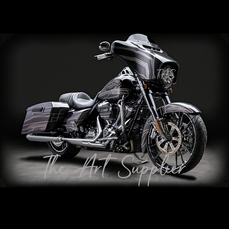 Custom Street Glide - Perfect for Harley Fans and Motorcycle ...