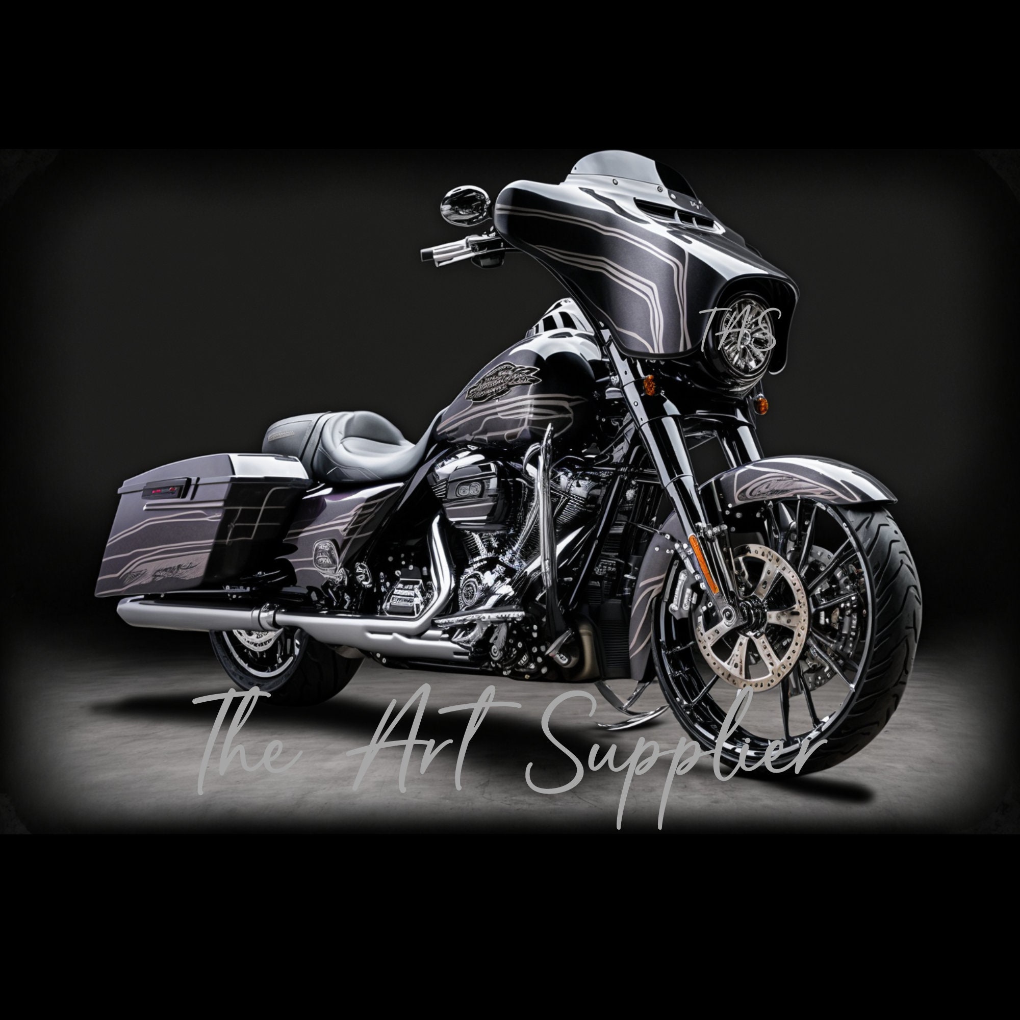 Custom Street Glide - Perfect for Harley Fans and Motorcycle ...