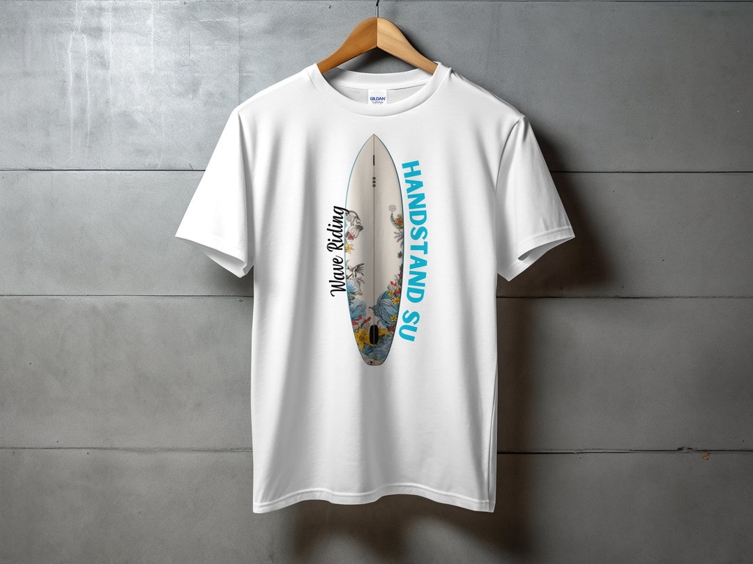 HANDSTAND SU Surfing T-shirt - Etsy