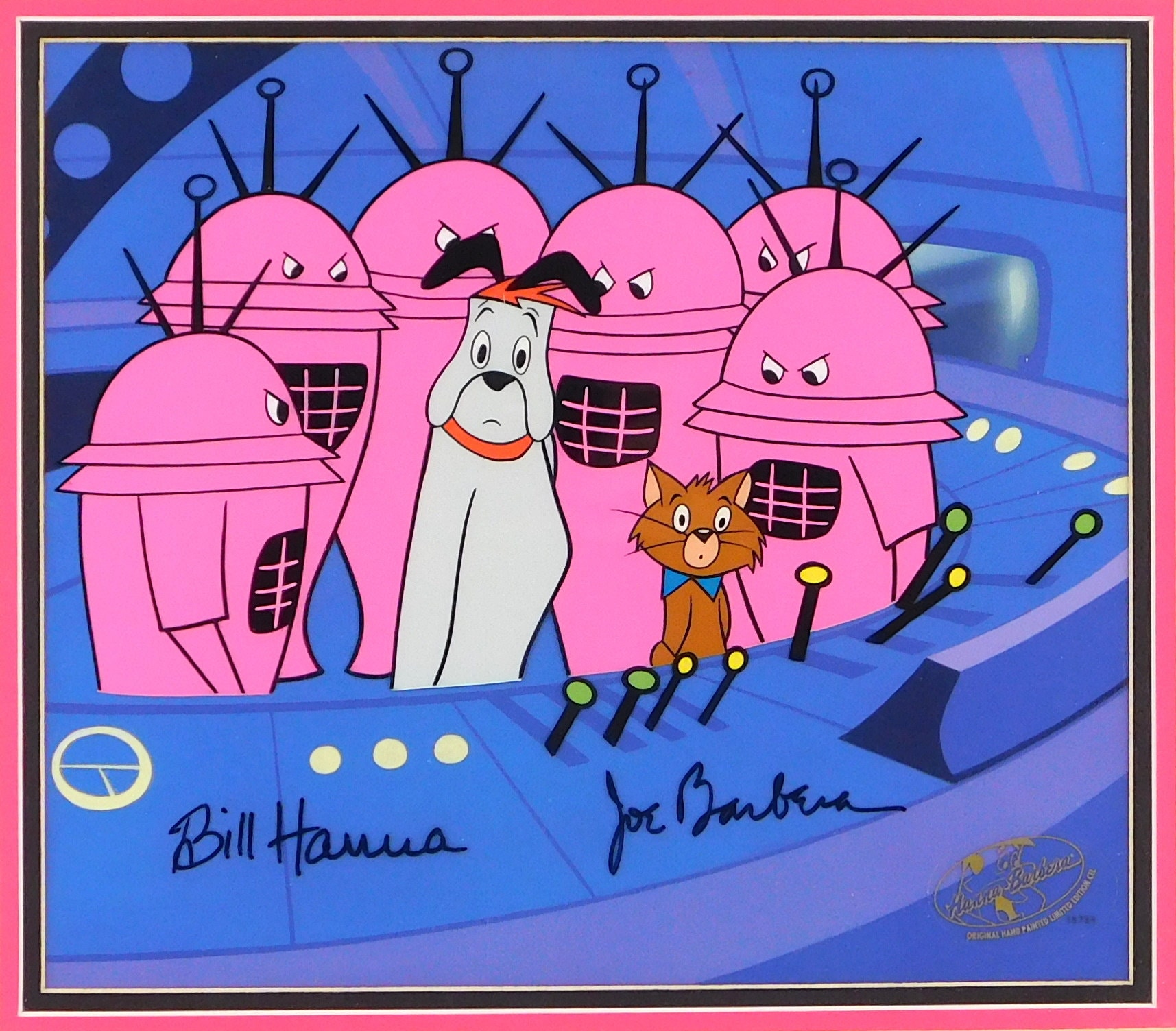 RUFF and REDDY Hanna Barbera Cel Limited Edition Art Cell Signed - Etsy