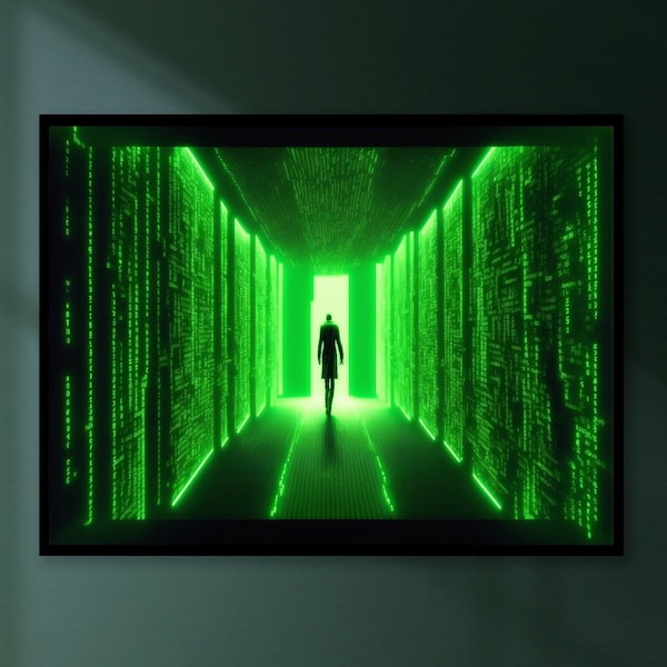 Matrix Poster - Etsy