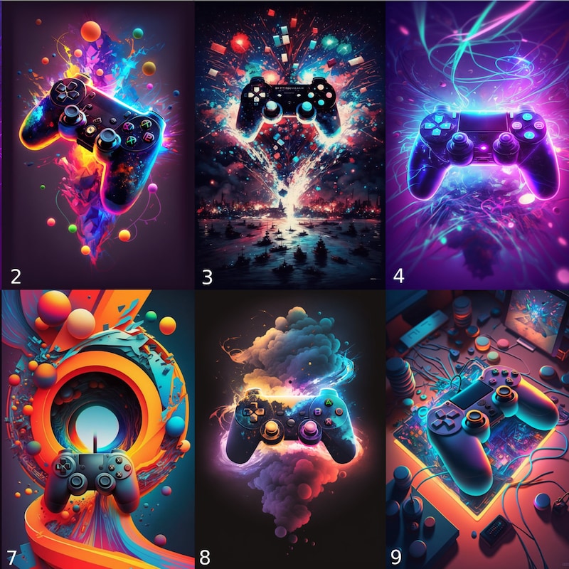 Gaming Wall Art - Etsy