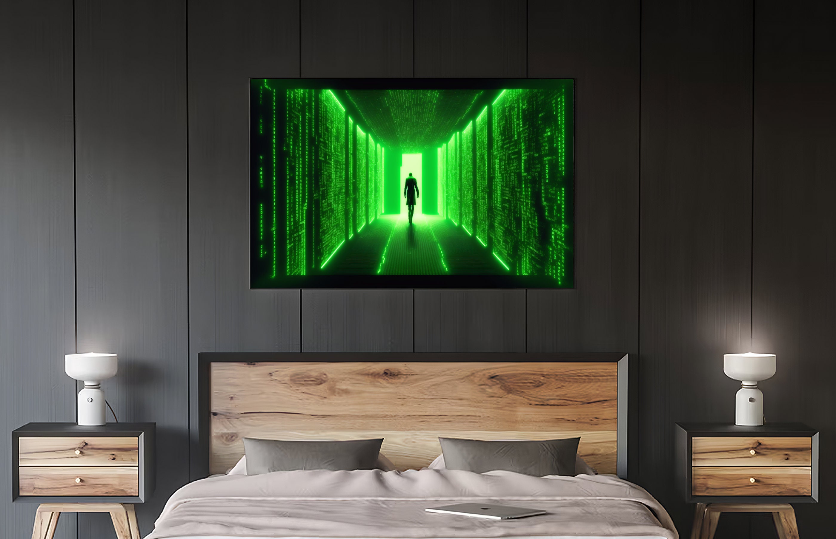 Affiche Matrix | Imprimer des films numériques d’art mural | Cadeau ...