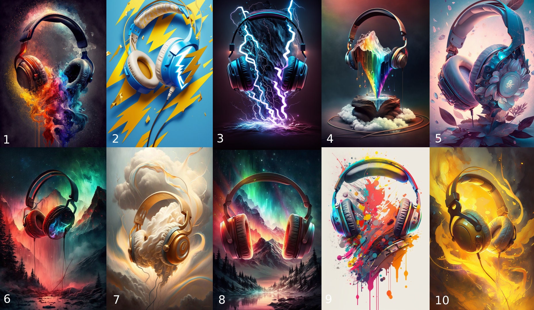 Gaming Headphones Wall Art | Printable Video Game Poster | Gaming Room ...