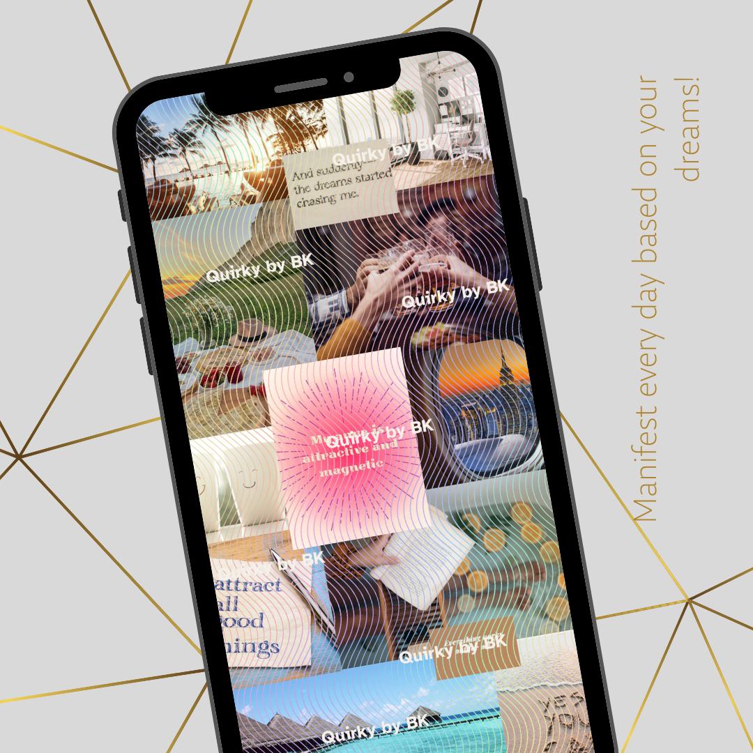 Custom/personalized Vision Board - Made to Order Manifestation Tool ...