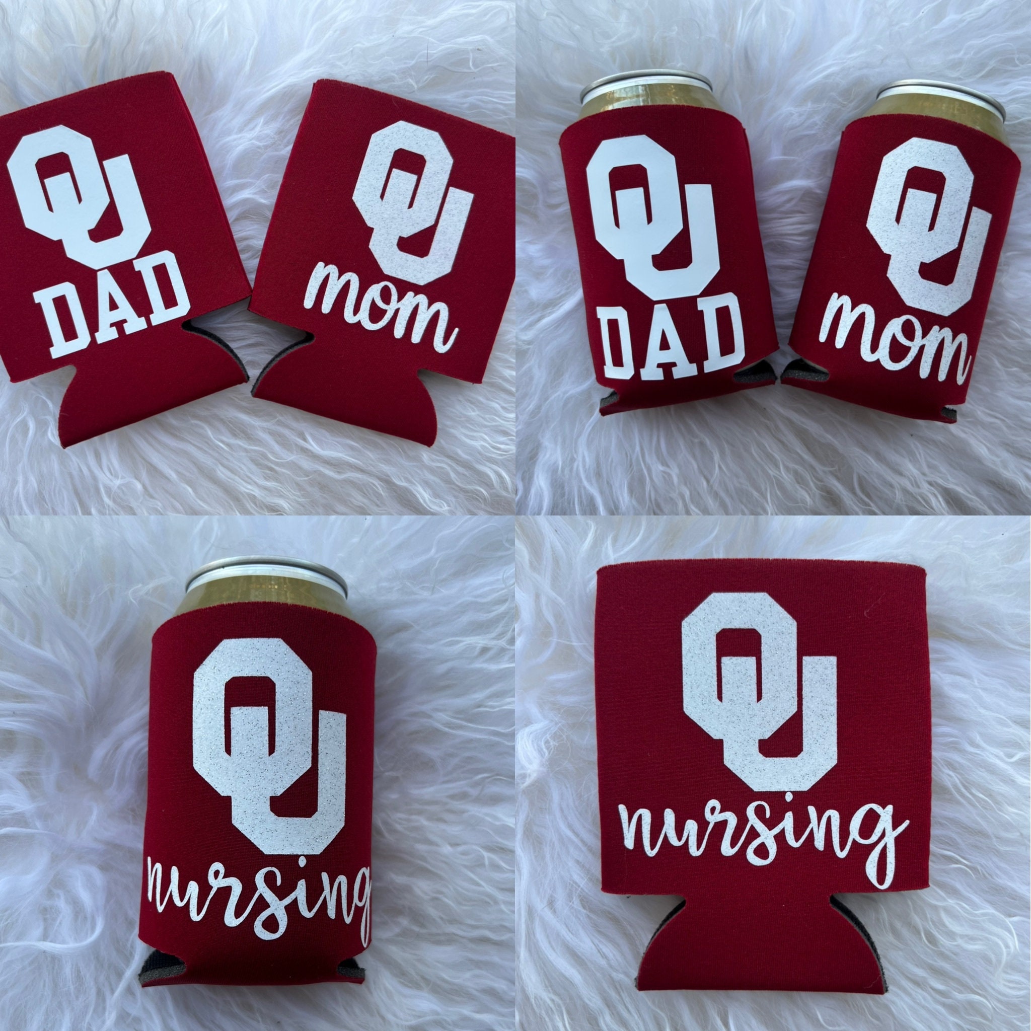 Customizable College Can Coolers College University Koozies - Etsy