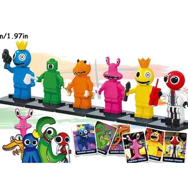 Rainbow Friends Figures - Etsy