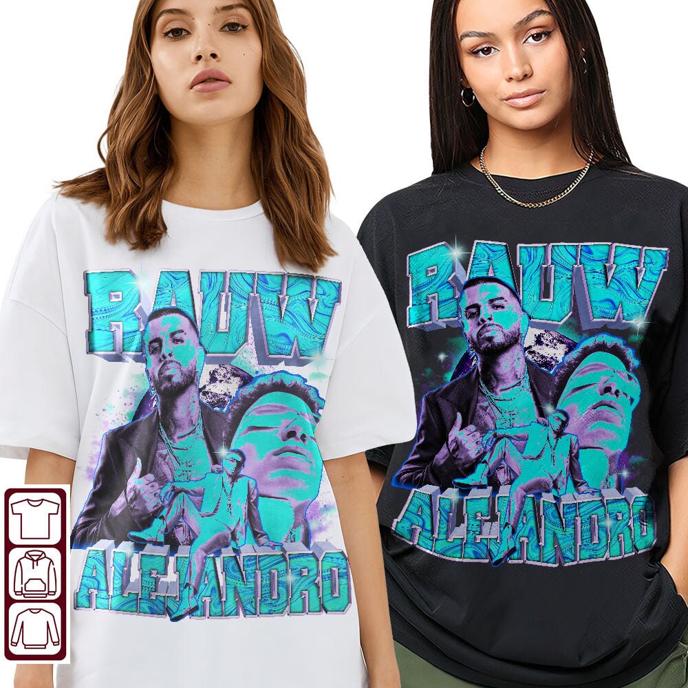 Rauw Alejandro 90s Vintage Shirt, Rauw Alejandro Bootleg Shirt, Rauw ...