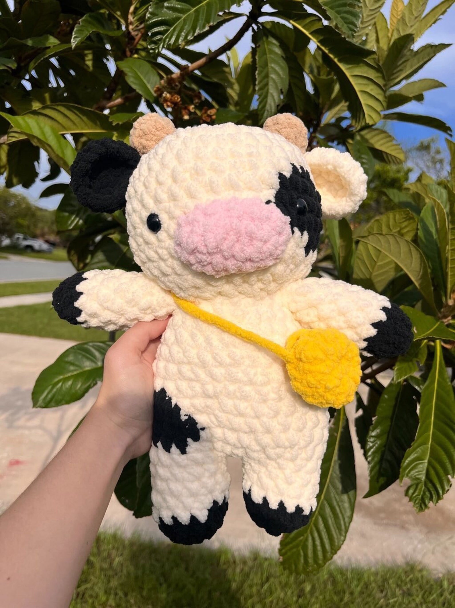 Milk Cow Crochet Pattern Milk Cow Pattern Baby Cow Amigurumi PDF ...