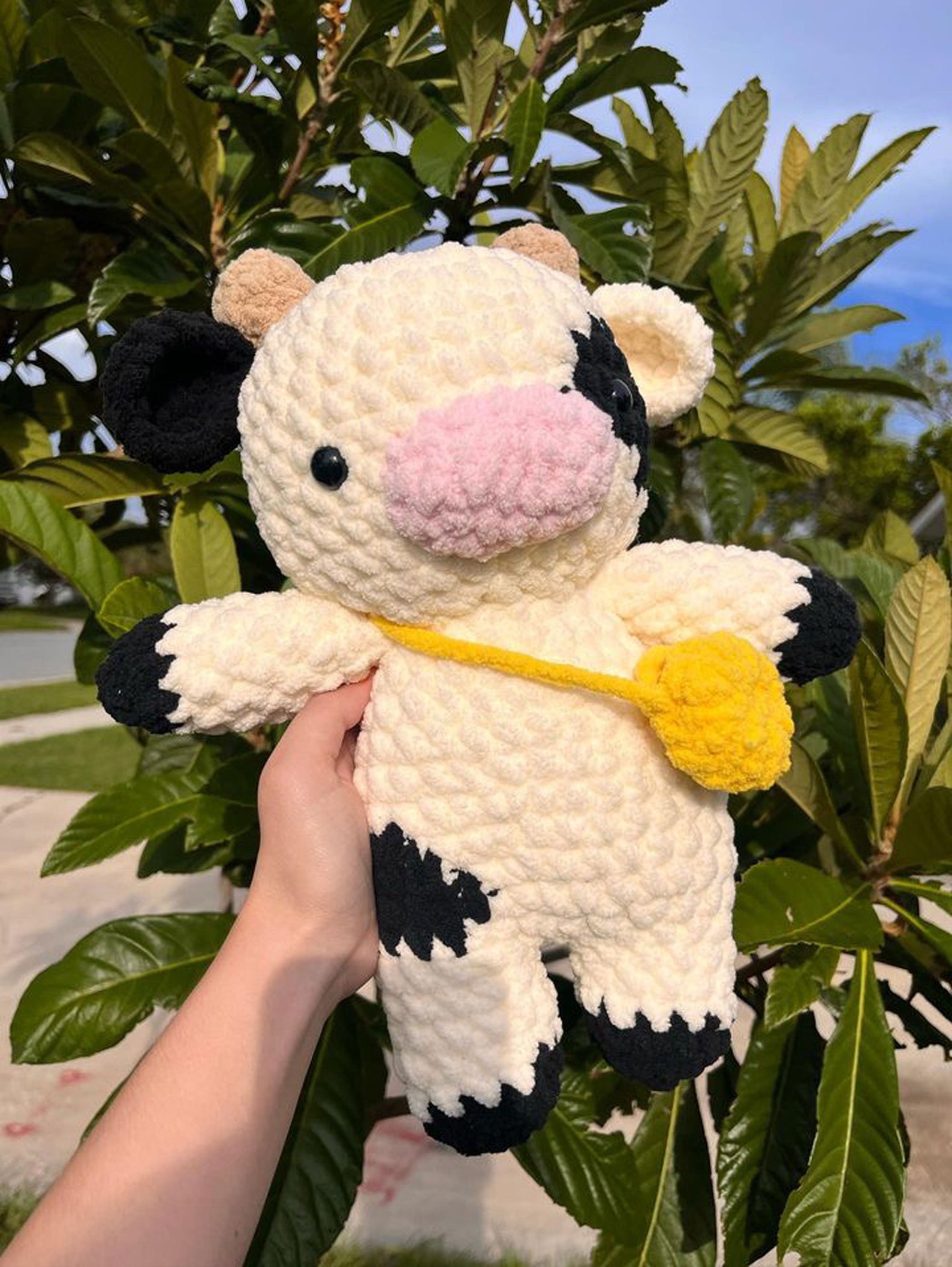 Milk Cow Crochet Pattern Milk Cow Pattern Baby Cow Amigurumi PDF ...