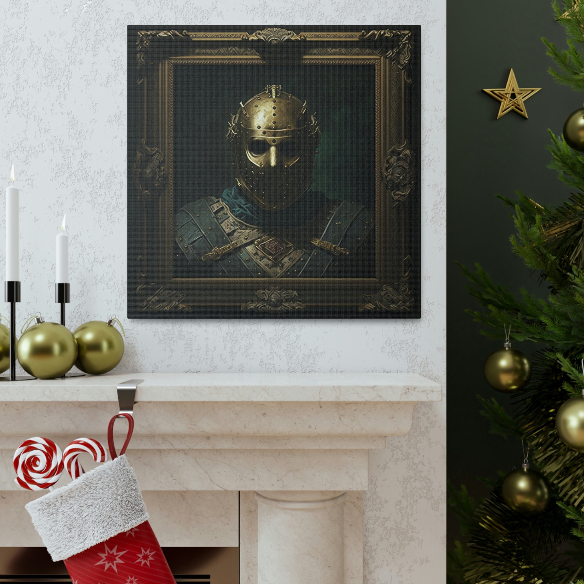 Jason Vorhees Victorian Style Art Print, Surrealism Gothic Art ...