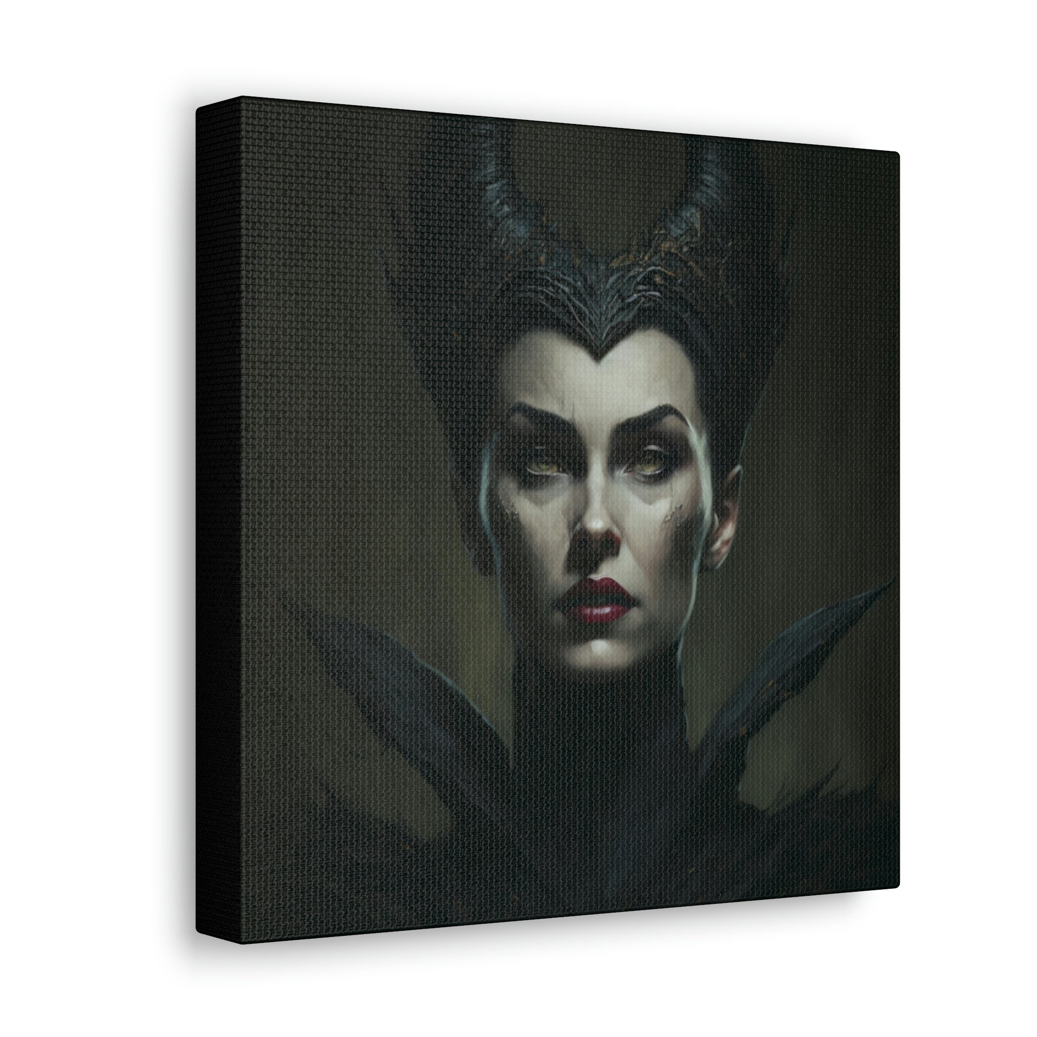 Maleficent Reimagined Print, Maleficent Painting Print, Renaissance Art ,maleficent Painting ...